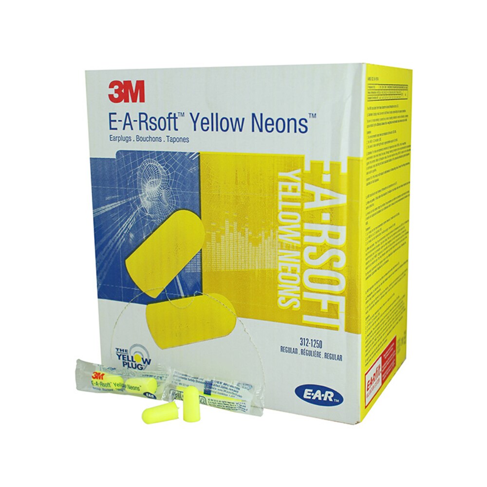 3M 312-1250 Foam Ear Plug Uncorded Earplugs 33dB N... – Vicedeal