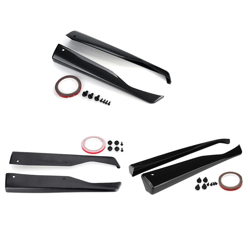 Car Side Rear Bumper Lip Diffuser Splitter Wrap Di... – Vicedeal
