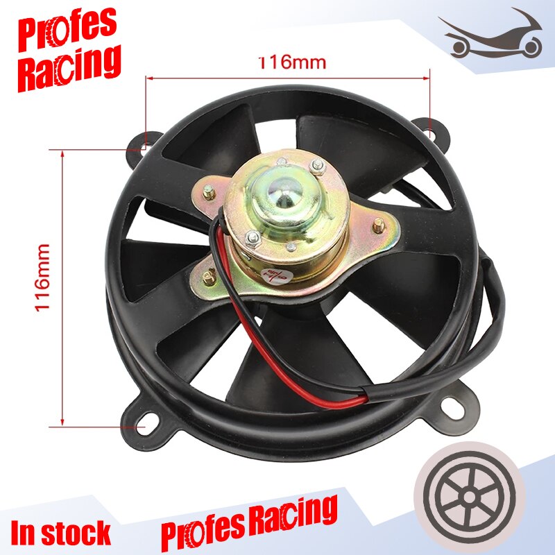 Universal Cooling Fan Radiator DC Cooler Power Fan... – Grandado