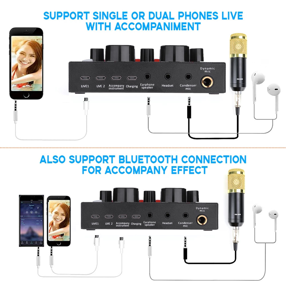 V8 ljud usb headset mikrofon webcast live externt ... – Vicedeal