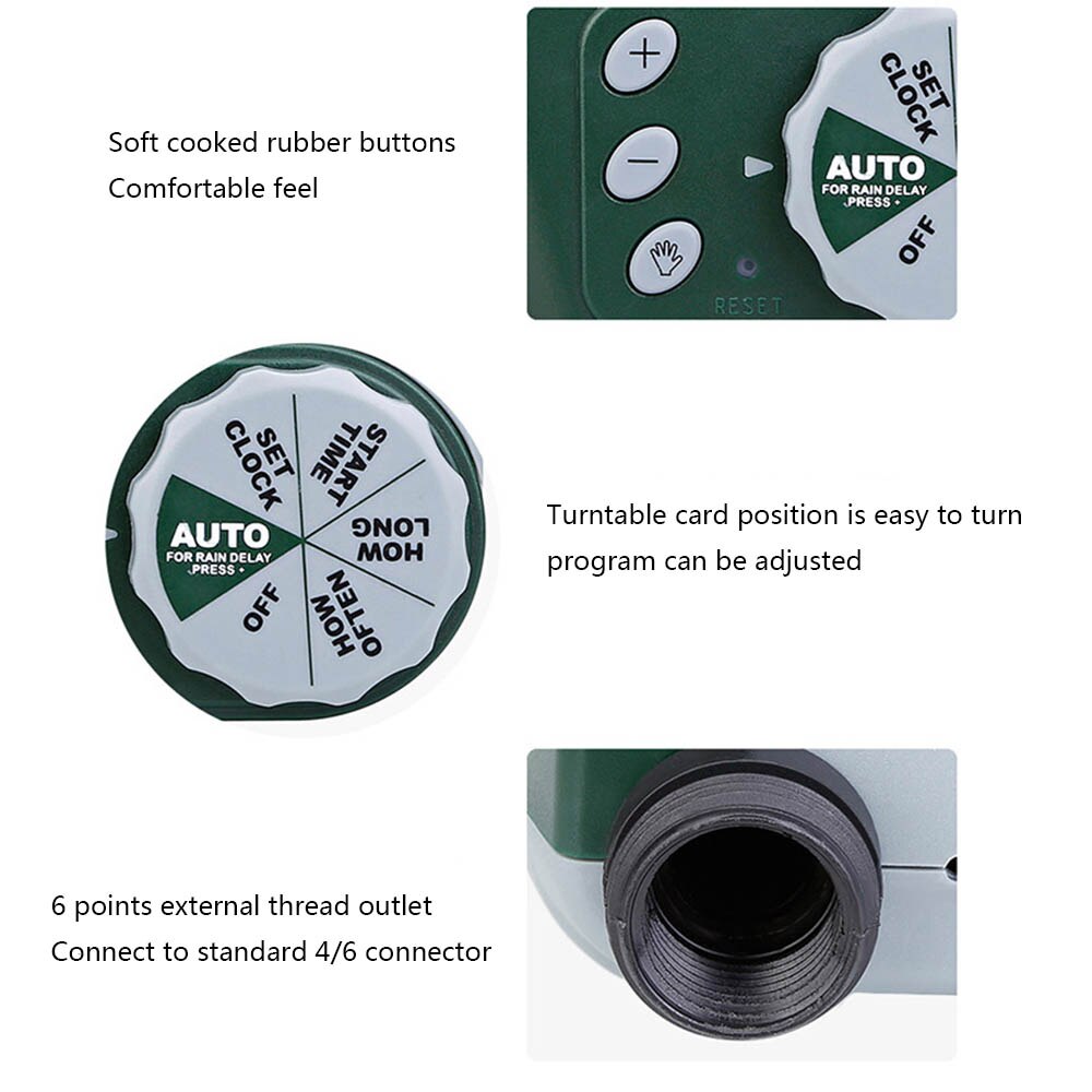 Digital Programmable Water Timer Weatherproof Gard Grandado
