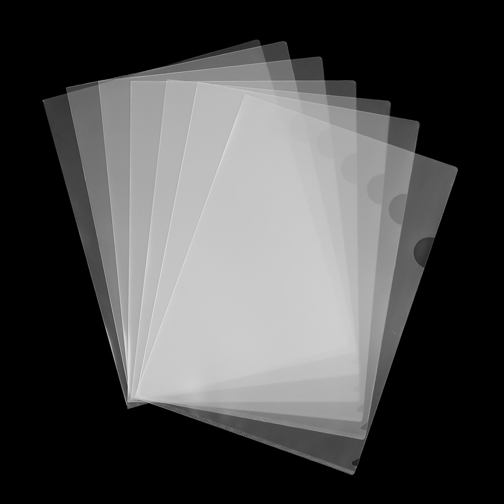 3 Pcs A4 Transparante L Map Document Houder Bestan... – Grandado