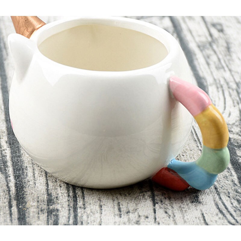 Transhome Kreative 3D Einhorn Becher Keramik Kaffe... – Grandado
