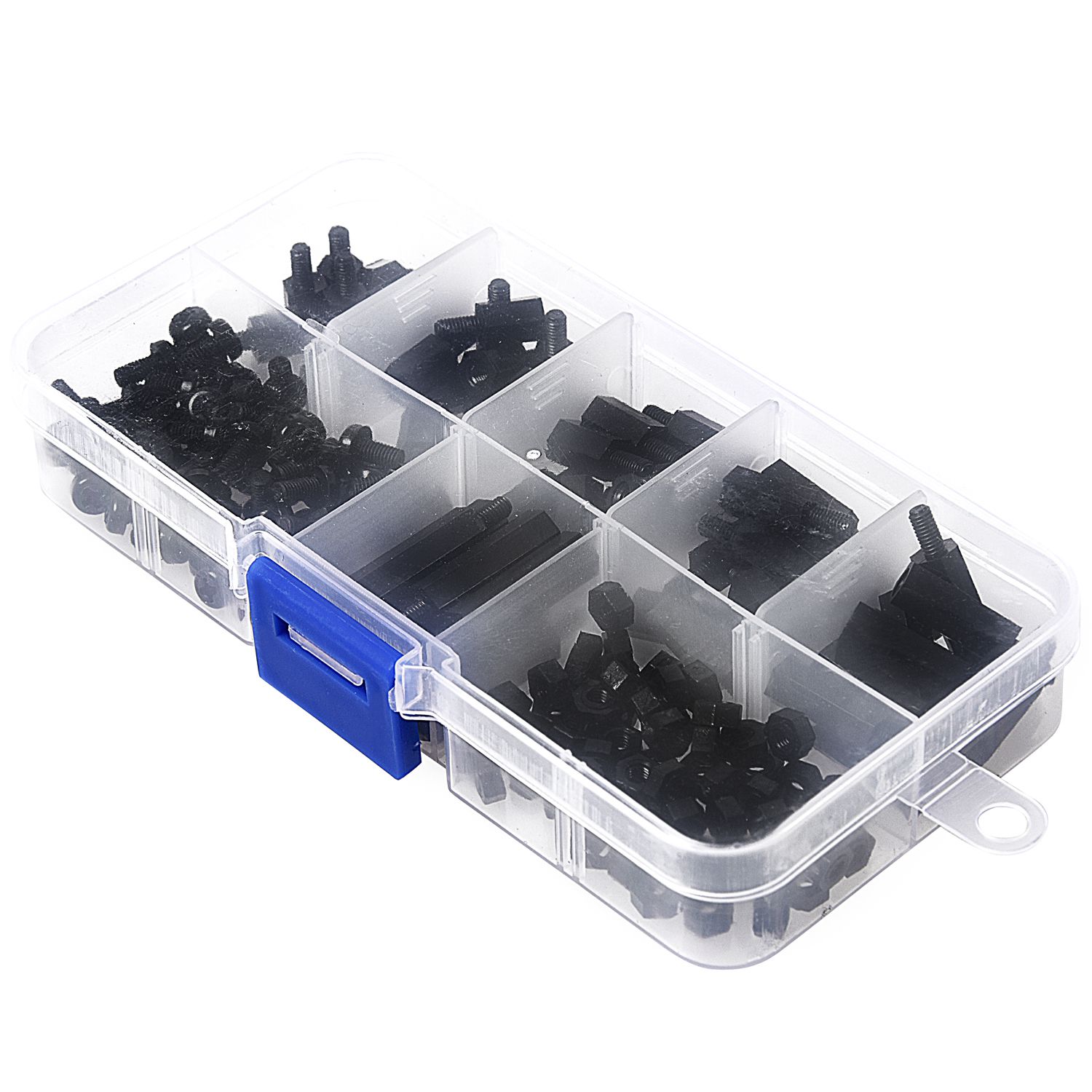 180 Pcs M3 Nylon Hex Spacers Moer Stand-Off Assort... – Grandado