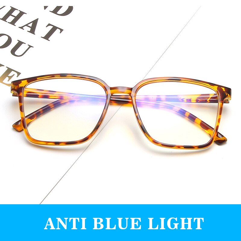 Kinlion Square Blue Light Eye Glasses Frames for W... – Grandado
