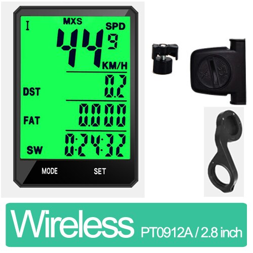 Bike Computer Wireless And Wired MTB Bicycle Cycli... – Vicedeal
