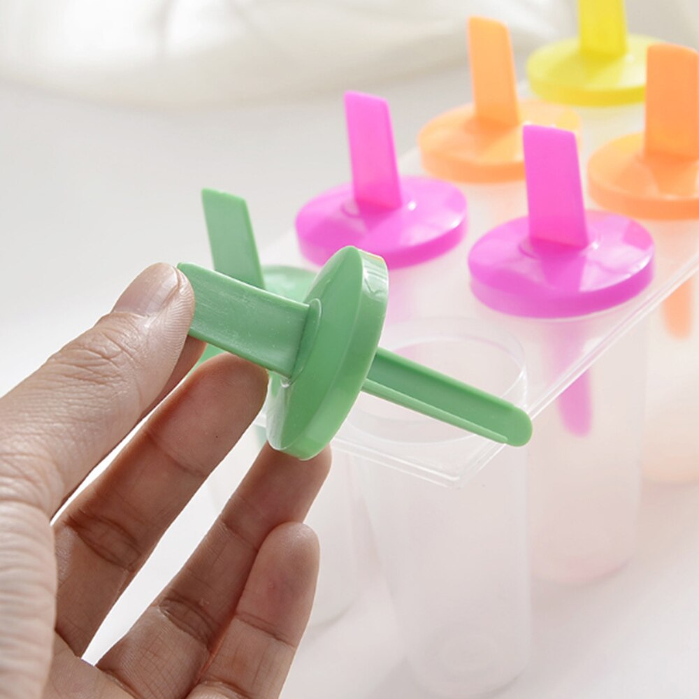 Eis Form 8 Zell Silikon Gefrorene Eis Form Saft Po... – Vicedeal