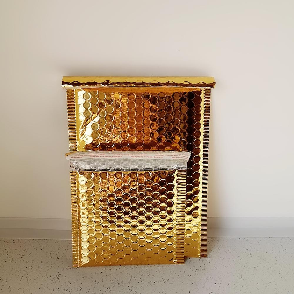 50PCS/Pack Gold Color Packaging Bubble Mailer Gold... – Vicedeal