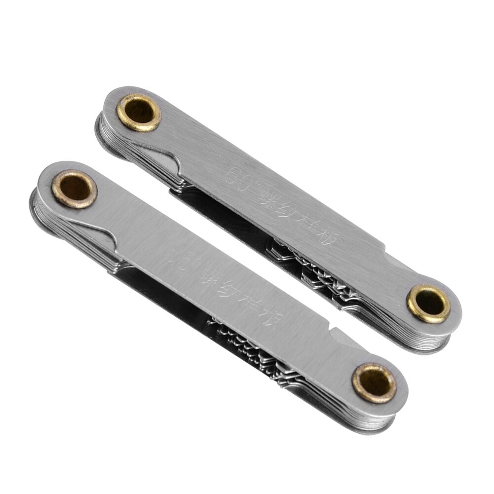 2pcs Imperial55C + Metric60C Stainless Steel Screw... – Vicedeal