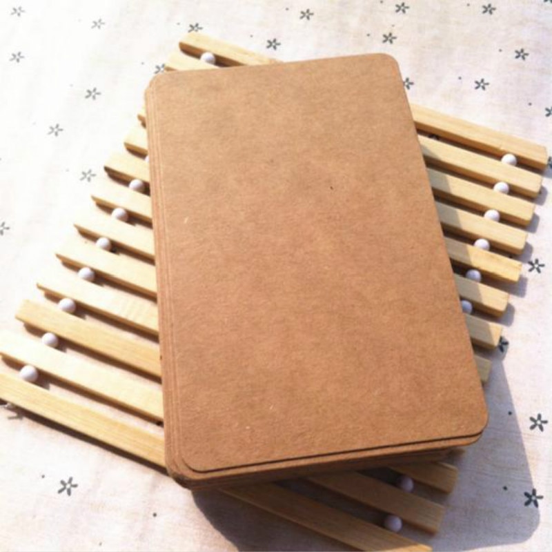 7.4 * 12 Cm DIY Blank Kraft Paper Business Cards W... – Grandado
