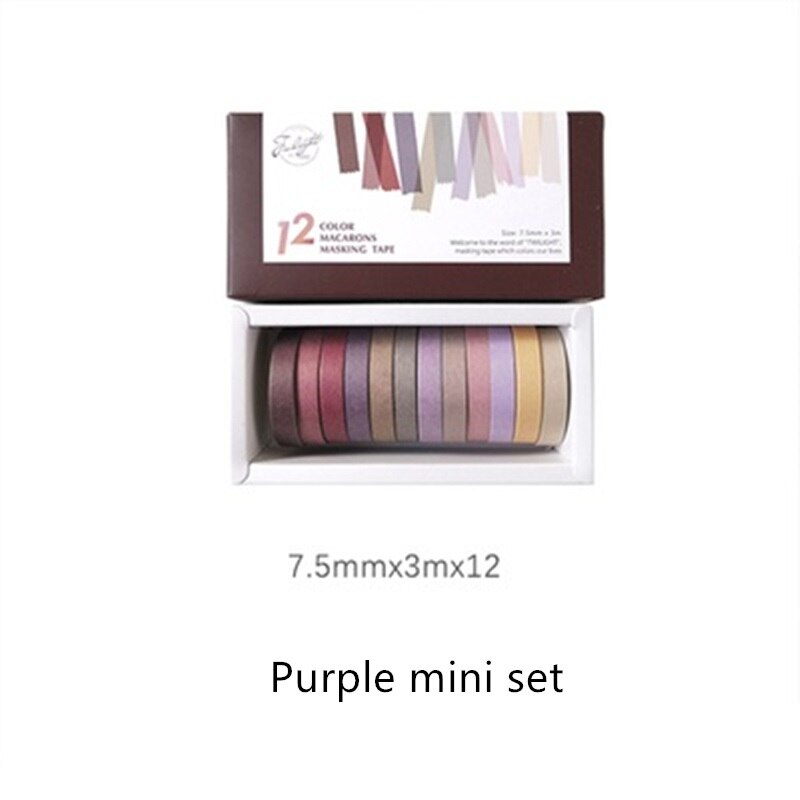 Morandi Kleur Washi Tape Boxed Set 7.5Mm 15Mm Vint... – Grandado