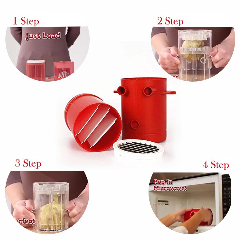 Copper Fries Potatoes Maker Slicers French Fries M... – Grandado