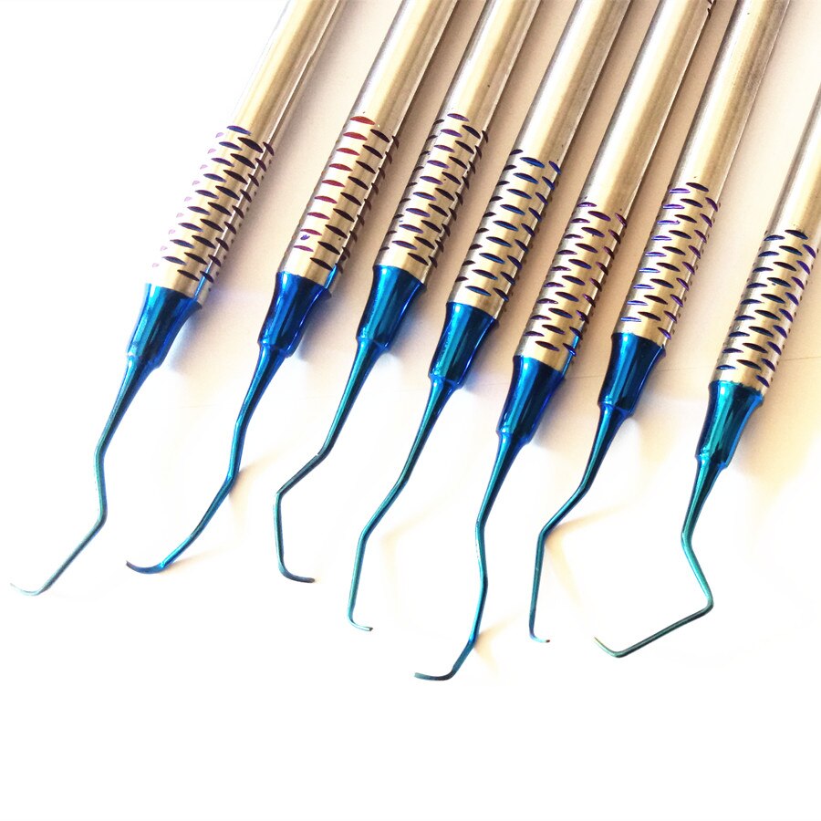 7Pcs/set Good Dental Tooth Cleaning Scaler Gracey ... – Grandado