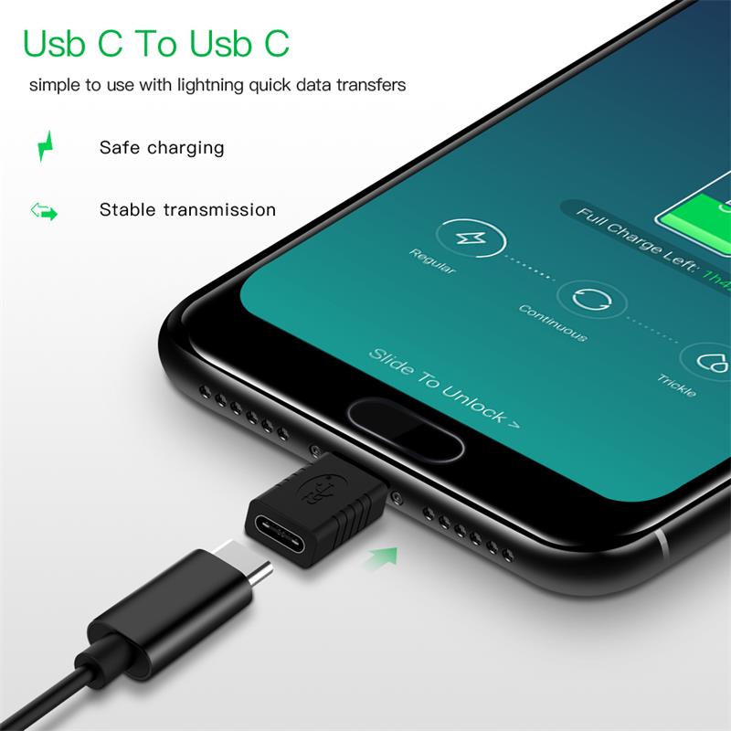 USB Type C Adapter USB C Male to Female Converter ... – Vicedeal