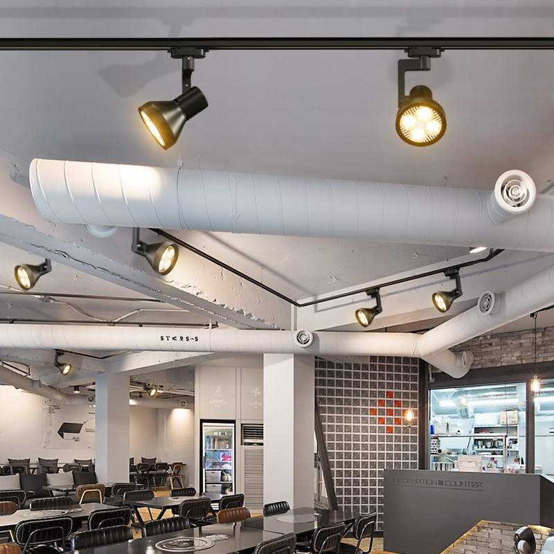 4 stuks LED track rail 2 Draad Universele Rail Con... – Grandado