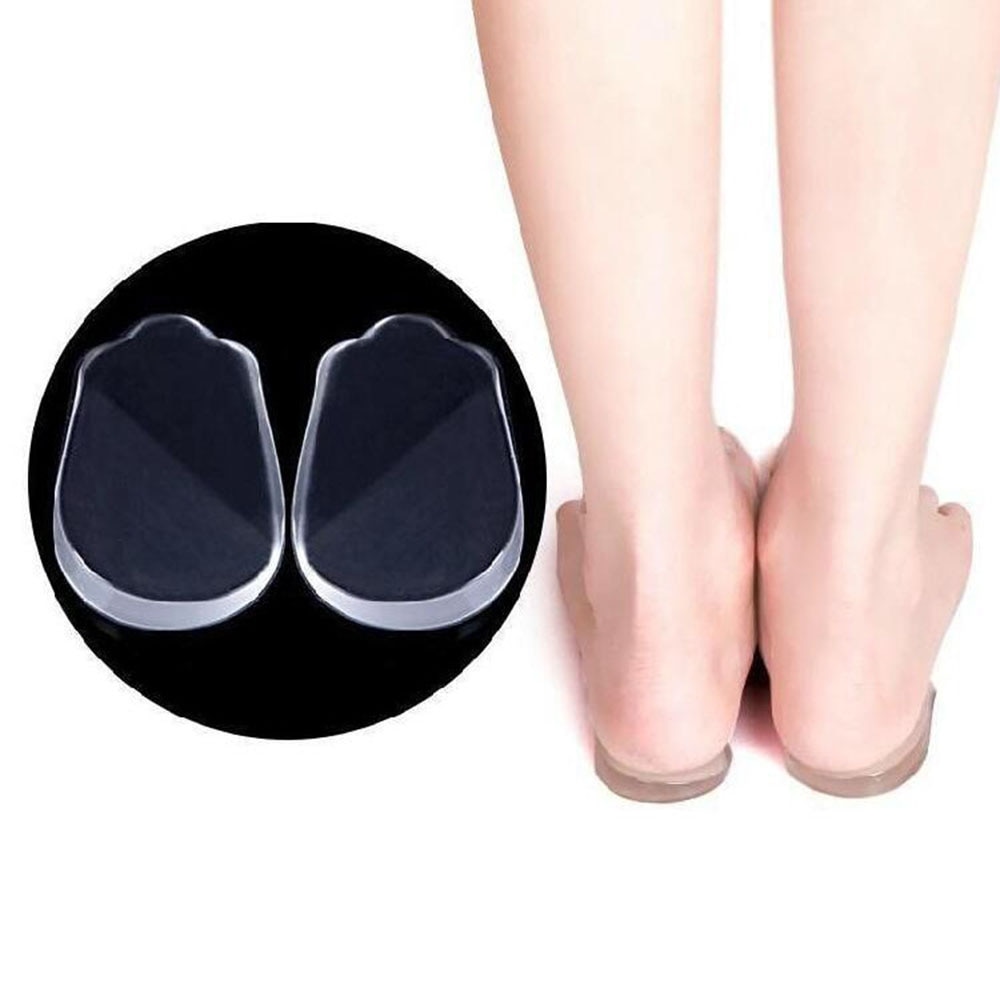 1 Pair Silicone Gel orthopedic Insoles Back Pad He... – Grandado