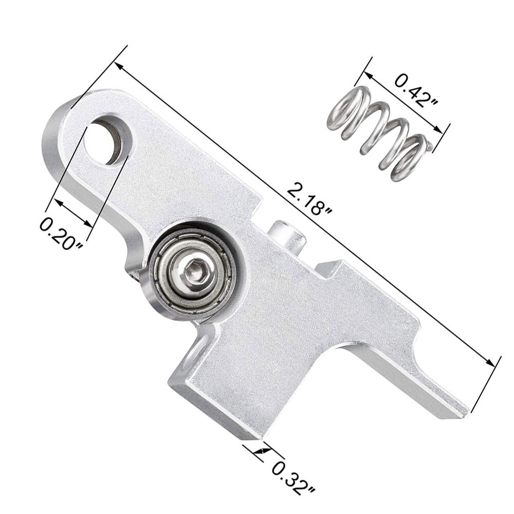 Silver Extruder Idler Arm 1.75mm I3 MK2durable Alu... – Vicedeal
