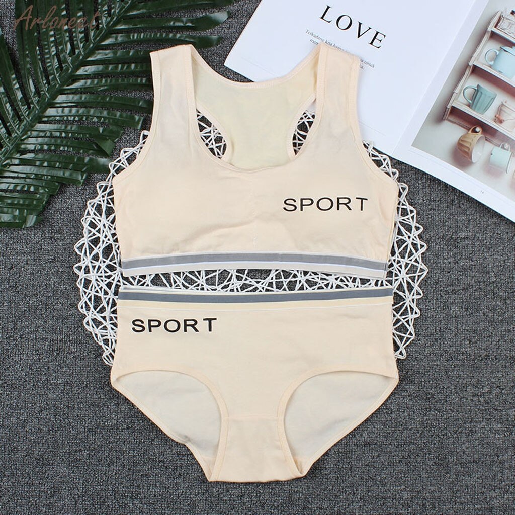Girls Underwear Bra Vest Children Underpants Brief... – Vicedeal