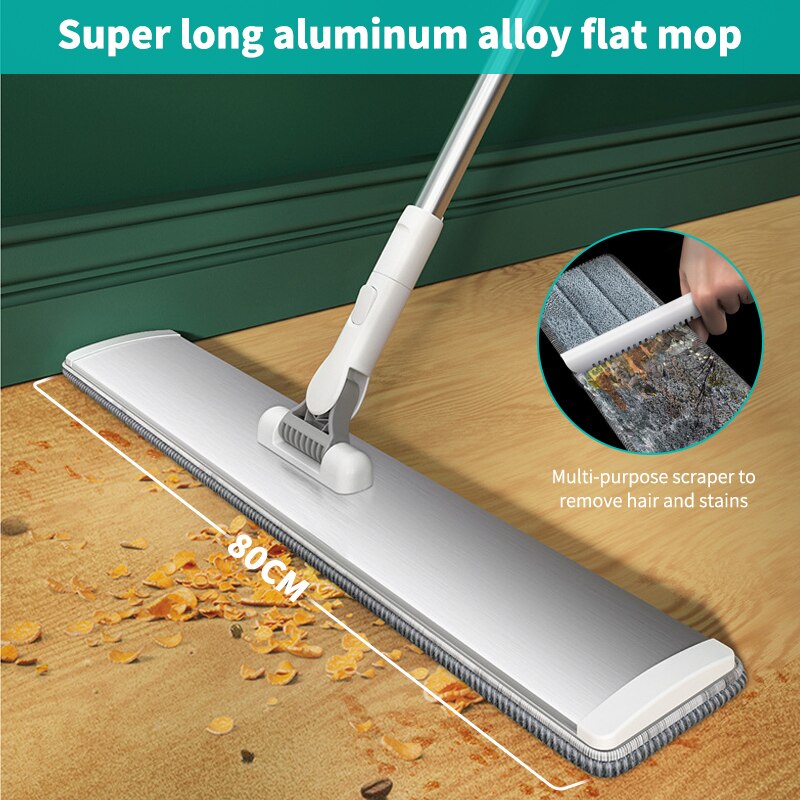 Nass Mopp 50cm Mikrofaser Mopp Heavy Duty Boden Mo... – Grandado