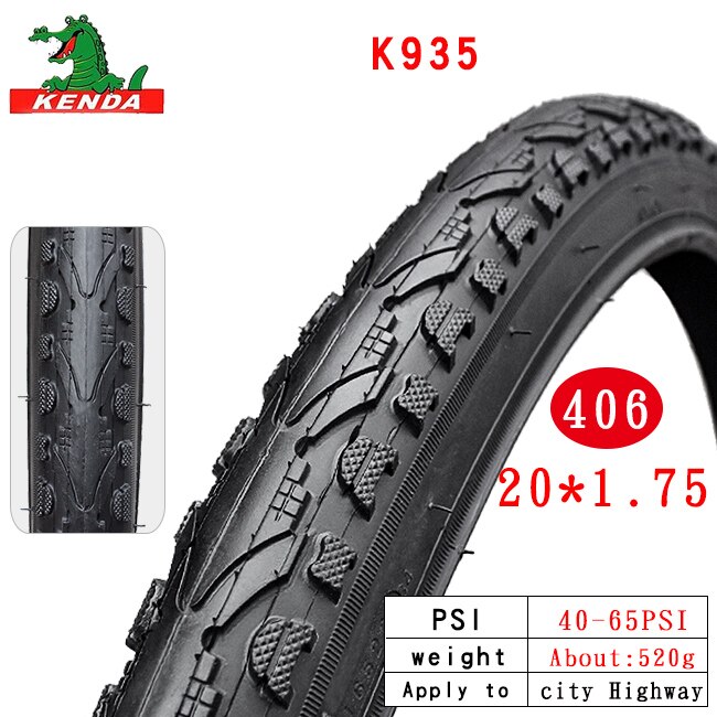 Kenda 20 inch bike tire 20 * 1.25/1.35/1.5/1.75/1.... – Grandado