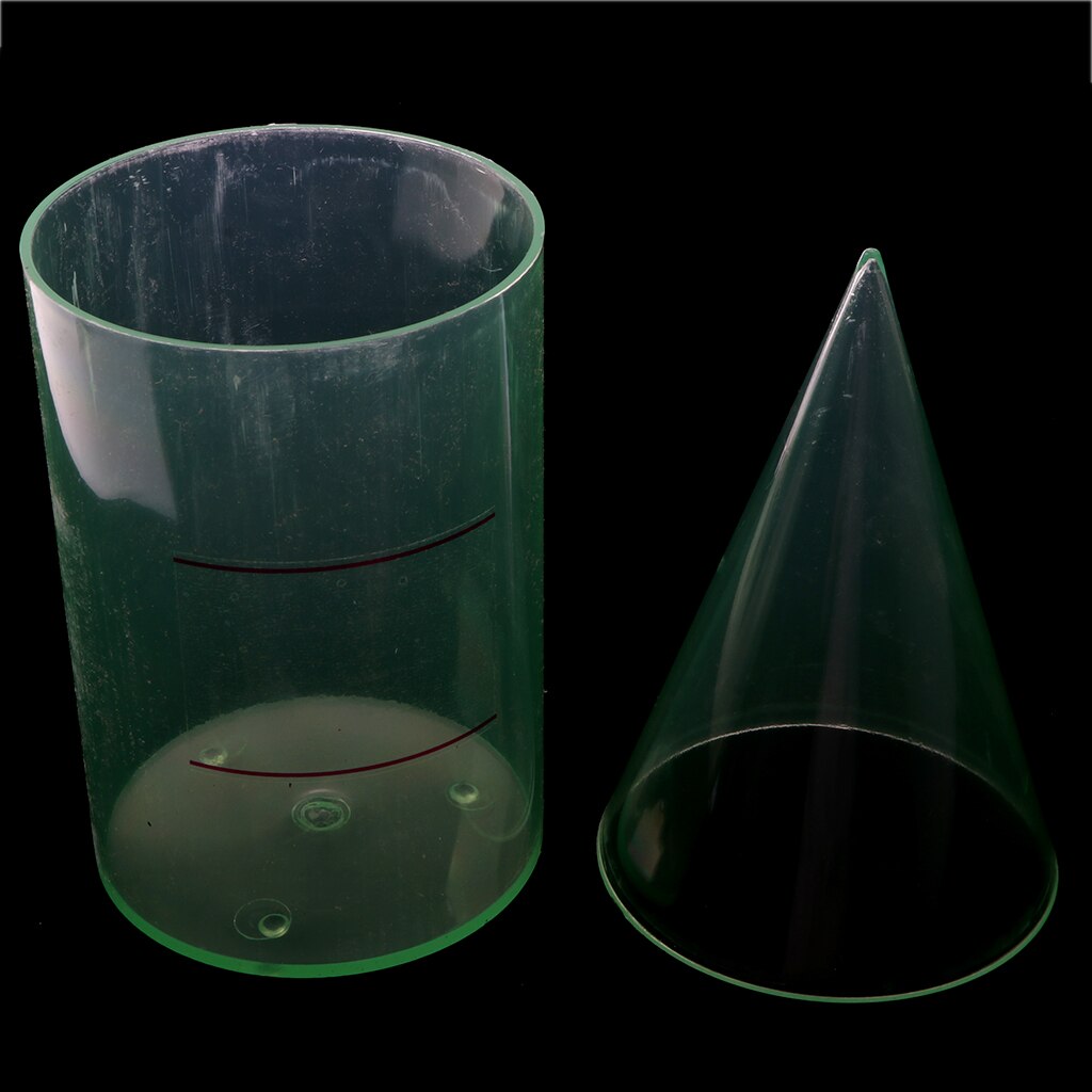 Cylinder Cone Volume Demonstration Unit Kit Teachi... – Grandado