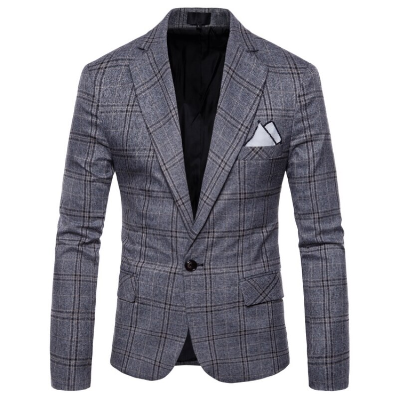 Herfst Mannen Blazers 2022 Suits Linnen Katoen Cau... – Vicedeal