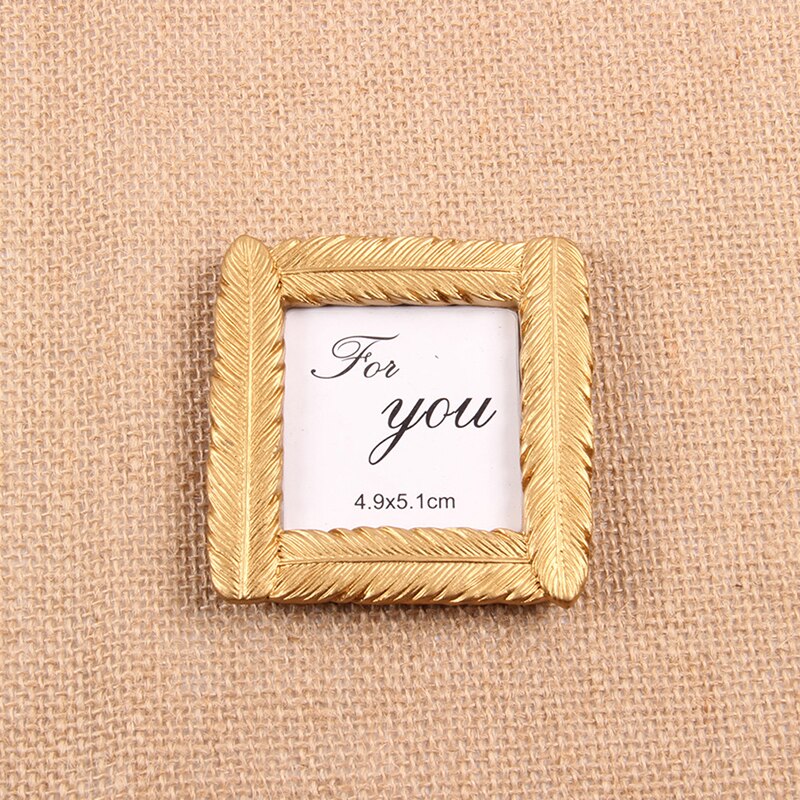 Golden Feather Photo Frame 4 Inch Photos Frames Me... – Vicedeal