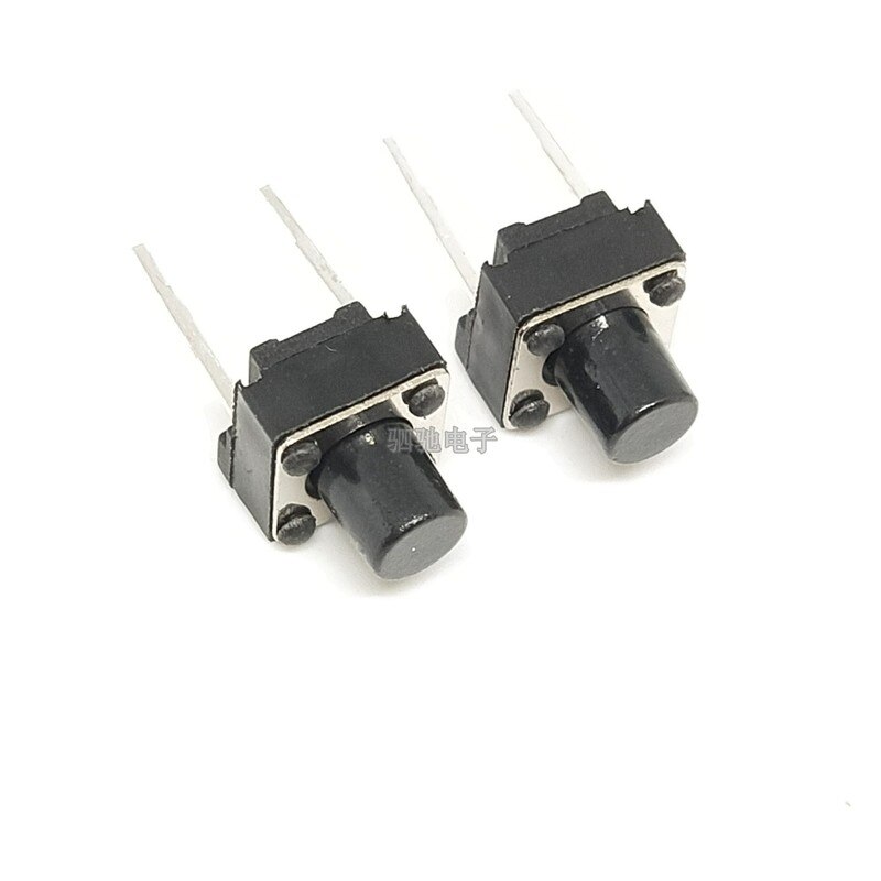 50PCS Tactile Tact Push Button Micro Switch Middle 2pin 6*6*4.3/5/6/7/8 ... 50PCS Tactile Tact Push Button Micro Switch Middle 2pin 6*6*4.3/5/6/7/8 ...