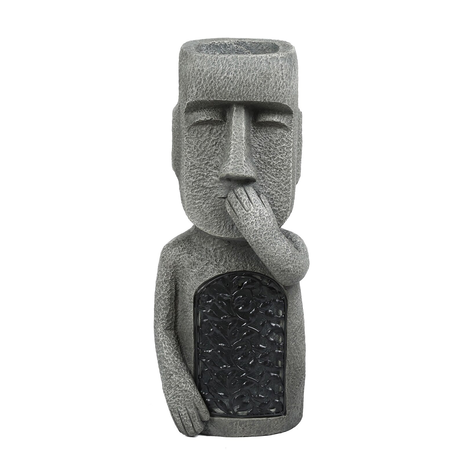 See Hear Speak No Evil Garden Easter Island Statue... – Vicedeal