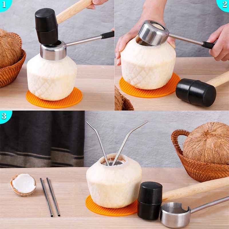 Coconut Opener Tool,Coco Opener for Coconut,Coconu... – Grandado