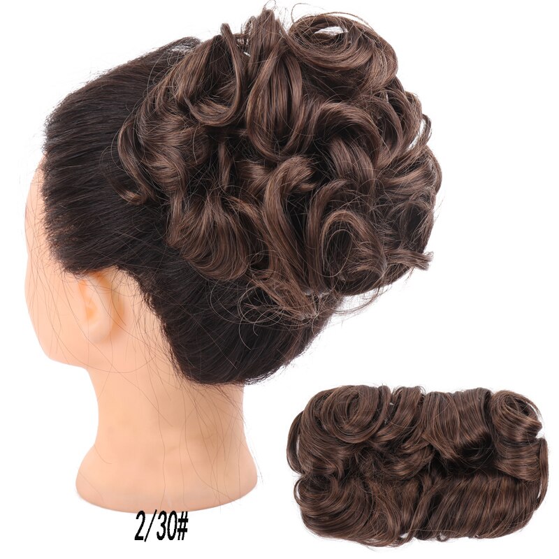 AOOSOO Synthetic Hair Big Bun Chignon Two Plastic ... – Vicedeal