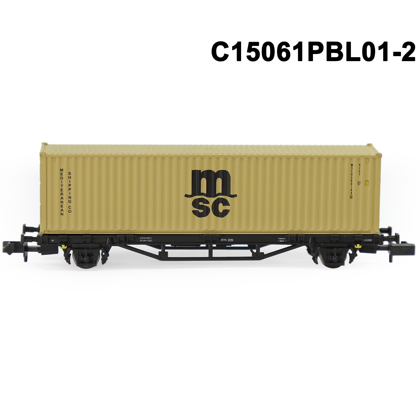Model Railway N Scale 1:160 Flat Car with Containe... – Grandado