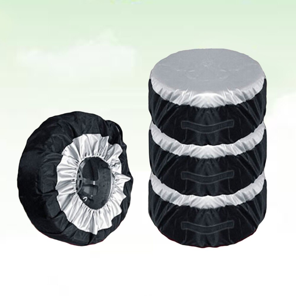 4 Stuks Auto Reservewiel Covers En Regendicht Wiel... – Vicedeal