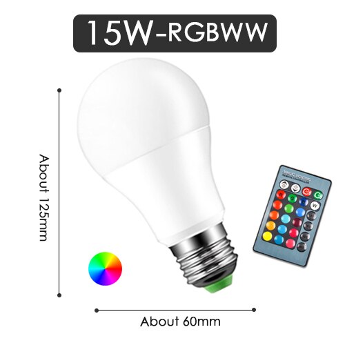 Led Rgb Lamp Lamp E27 Rgbw Rgbww Spotlight Ir-afst... – Vicedeal Led Rgb Lamp Lamp E27 Rgbw Rgbww Spotlight Ir-afst... – Vicedeal