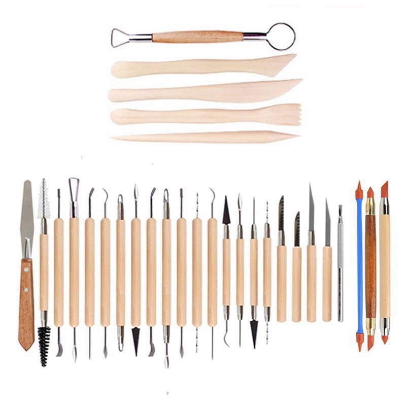 30Pcs Arts Crafts Clay Sculpting Tools Pottery Car... – Grandado