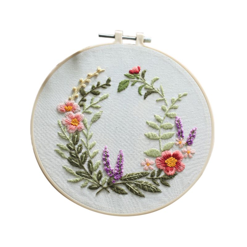 3D European Flowers DIY Embroidery Kit Handmade Cr... – Vicedeal