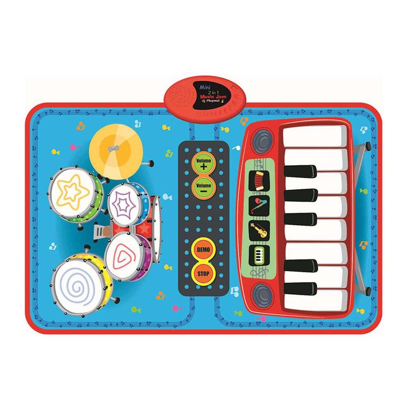 Children's Drum Electronic Organ Set 2 In 1 Toys P... – Grandado