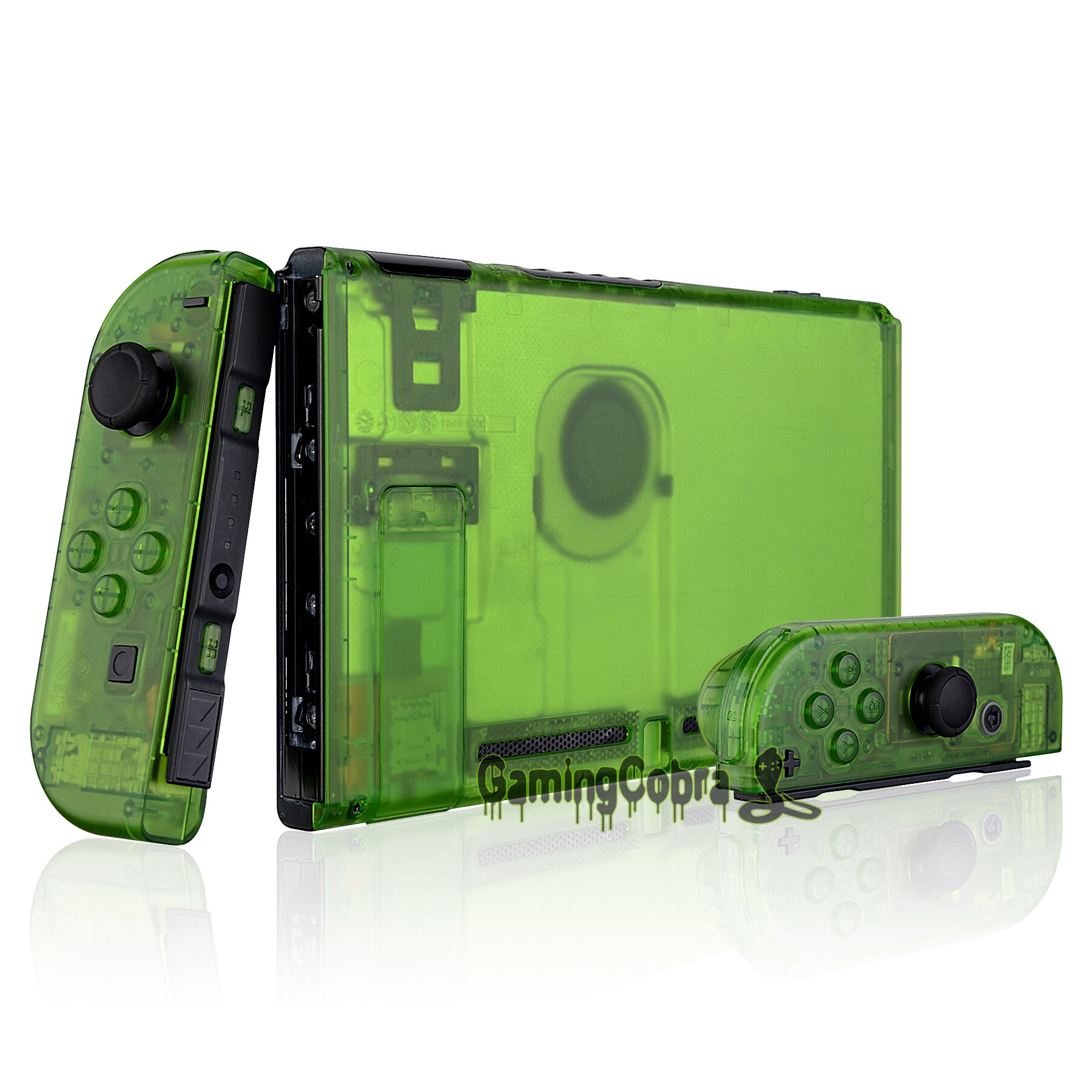 Transparent Clear Green Console Back Plate W/ Cont... – Grandado