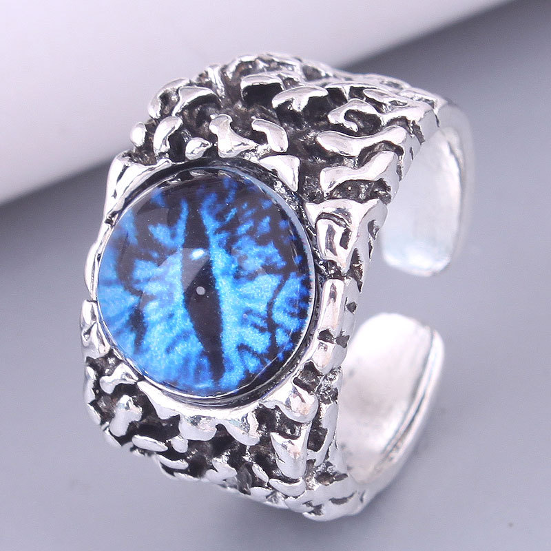 Evil Dragon Eye Rings For Personality Male Punk Co... – Grandado