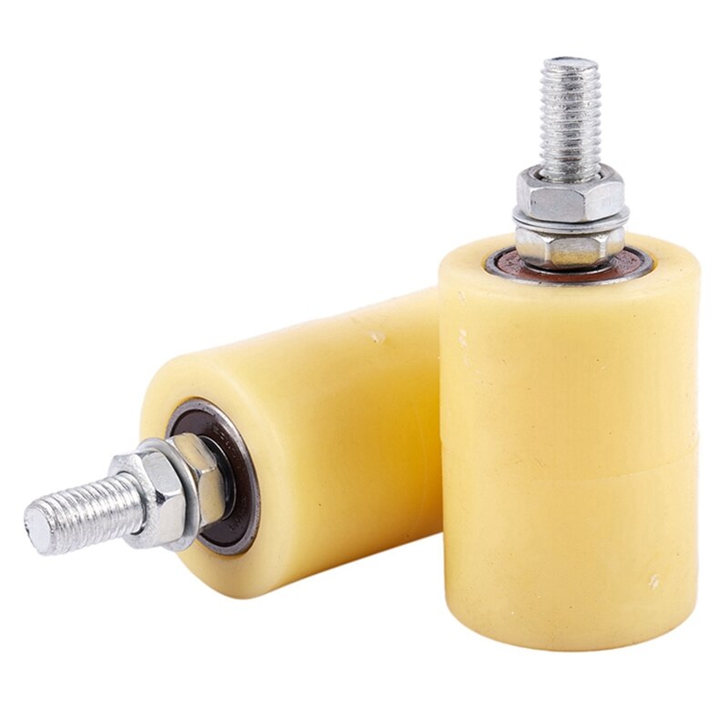 2 Stuks Platte Stalen Rollager Gids Wiel 6201 M12 ... – Grandado