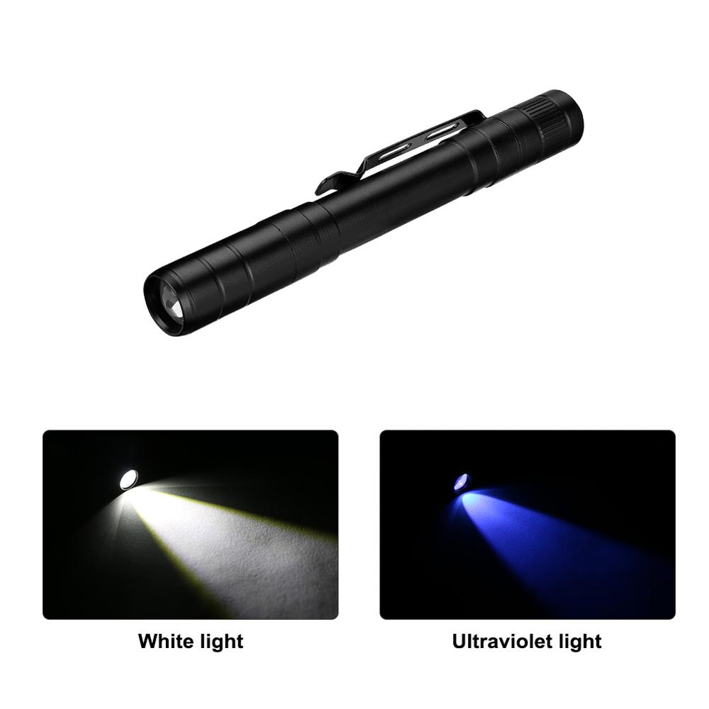 Ultraviolet Led Uv Zaklamp Fakkel Lamp Usb Oplaadb... – Vicedeal