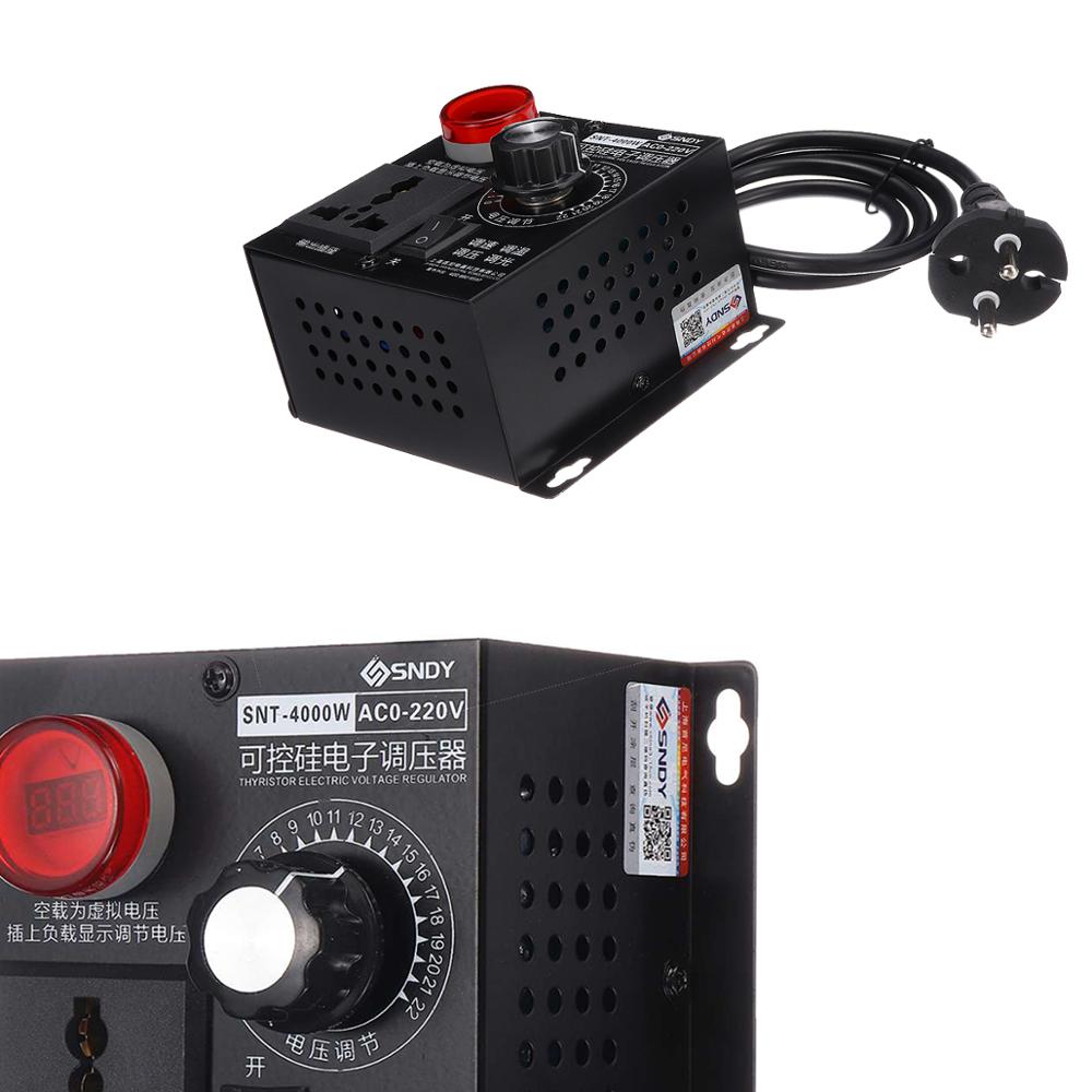 18A AC 220V 4000W High-power Motor Fan Voltage Reg... – Vicedeal