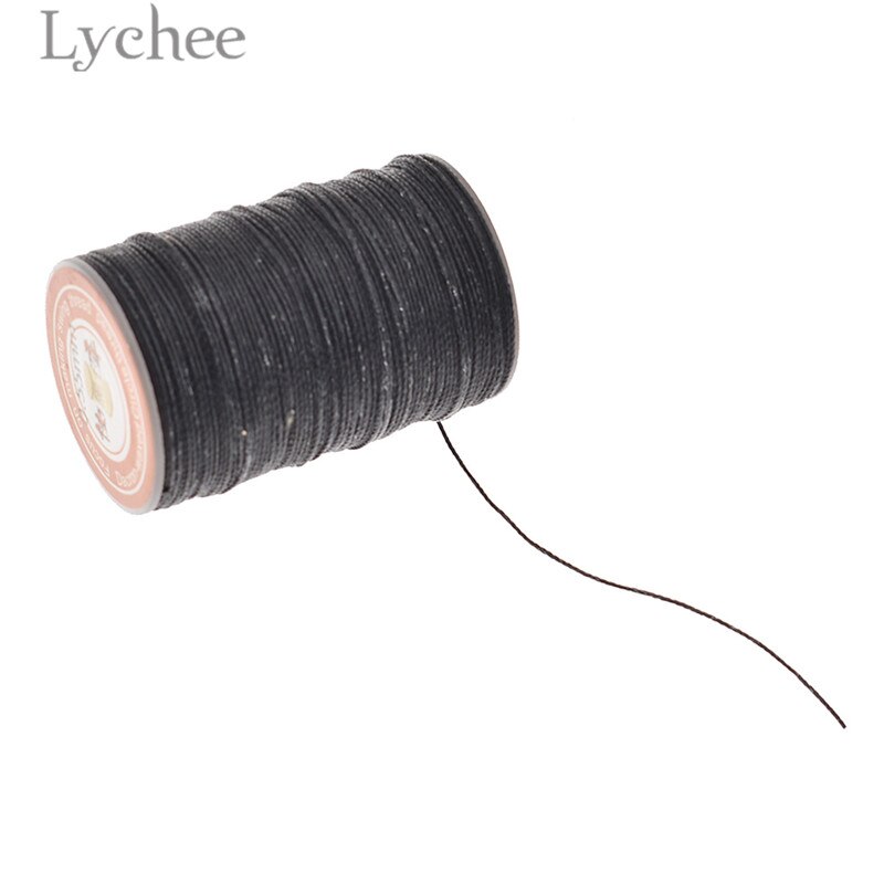 Lychee hilo negro encerado redondo de 0,55mm para ... – Grandado