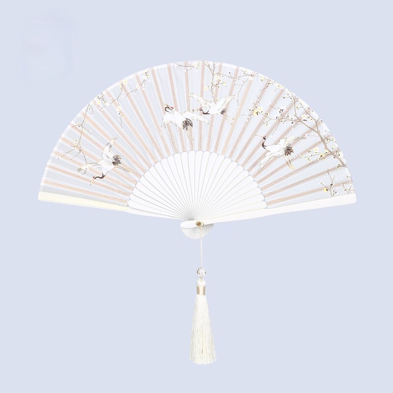 Chinese Small Hand Fan Summer Bamboo Cosplay Dance... – Grandado