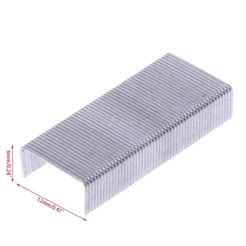 1000Pcs/Box Metal Staples No.12 24/6 Binding Stapl... – Vicedeal