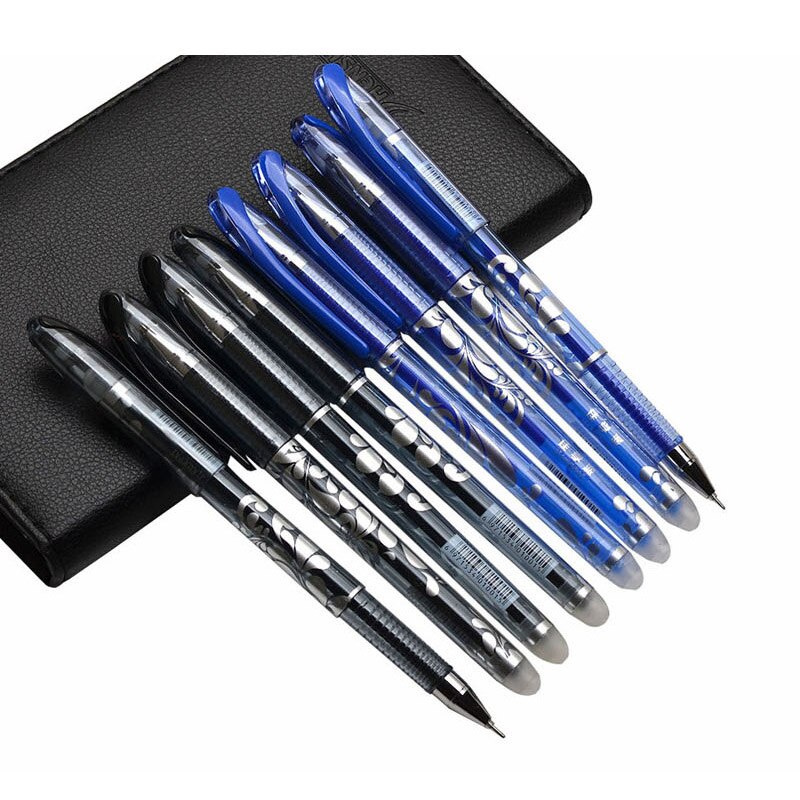0.5mm erasable gel pen blue black ink gel pen eras... – Grandado