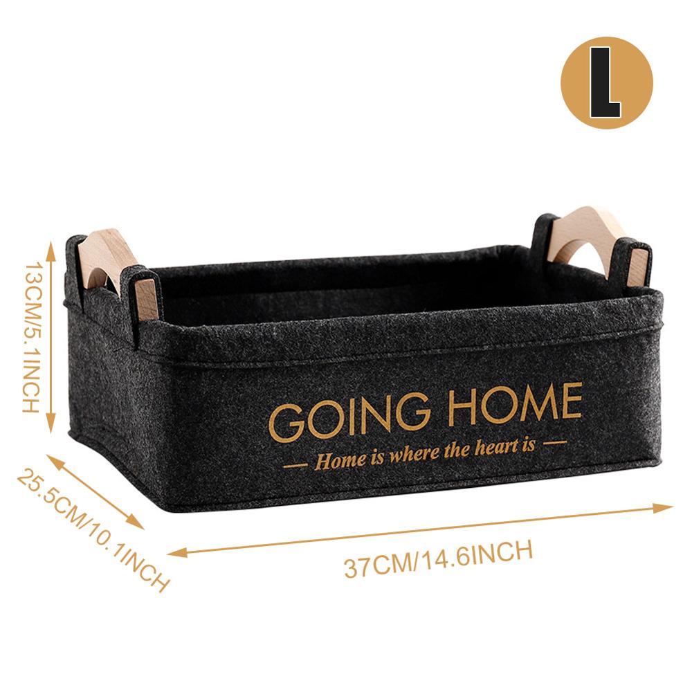 Collapsible Storage Bins Foldable Felt Fabric Stor... – Grandado