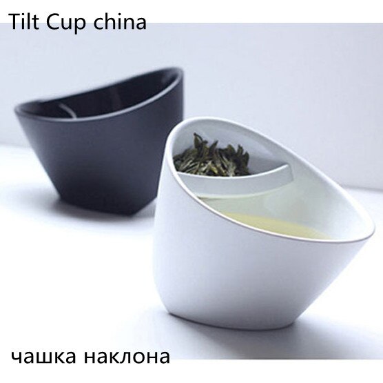 Novelty Smart china Tea Cup Slope Mug For Tea set ... – Grandado
