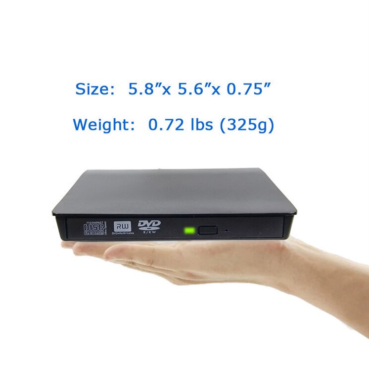 Ulkoinen c-tyypin optinen asema usb 3.0 dual inter... – Vicedeal