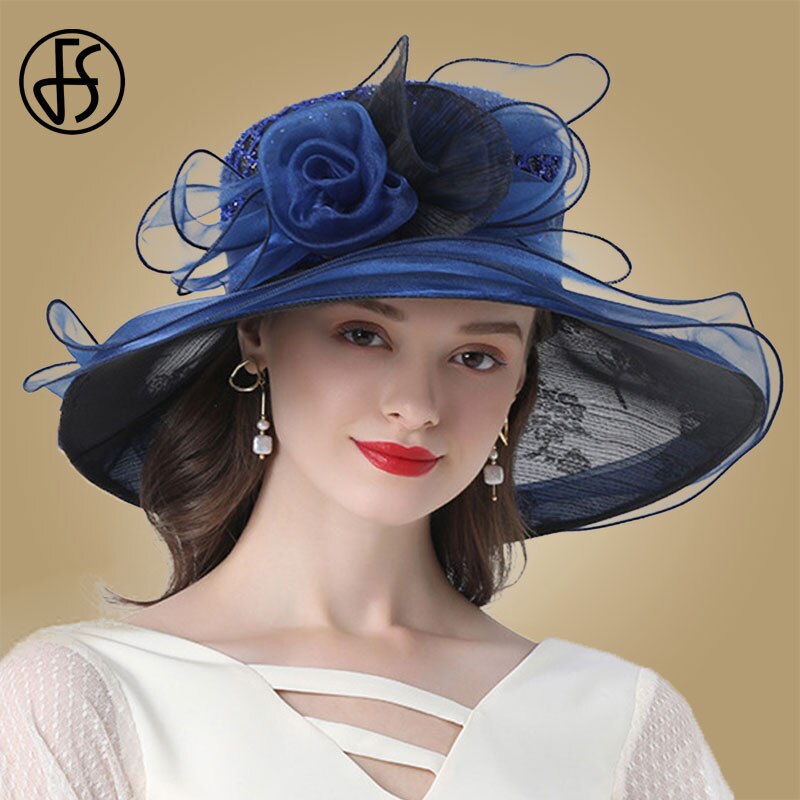 FS Women Black Hats For Summer Wide Brim Sun Hats ... – Grandado